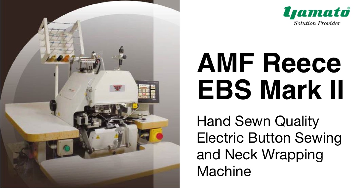 AMF Reece EBS Mark II :: Hand Sewn Quality Electric Button Sewing and Neck Wrapping Machine ...