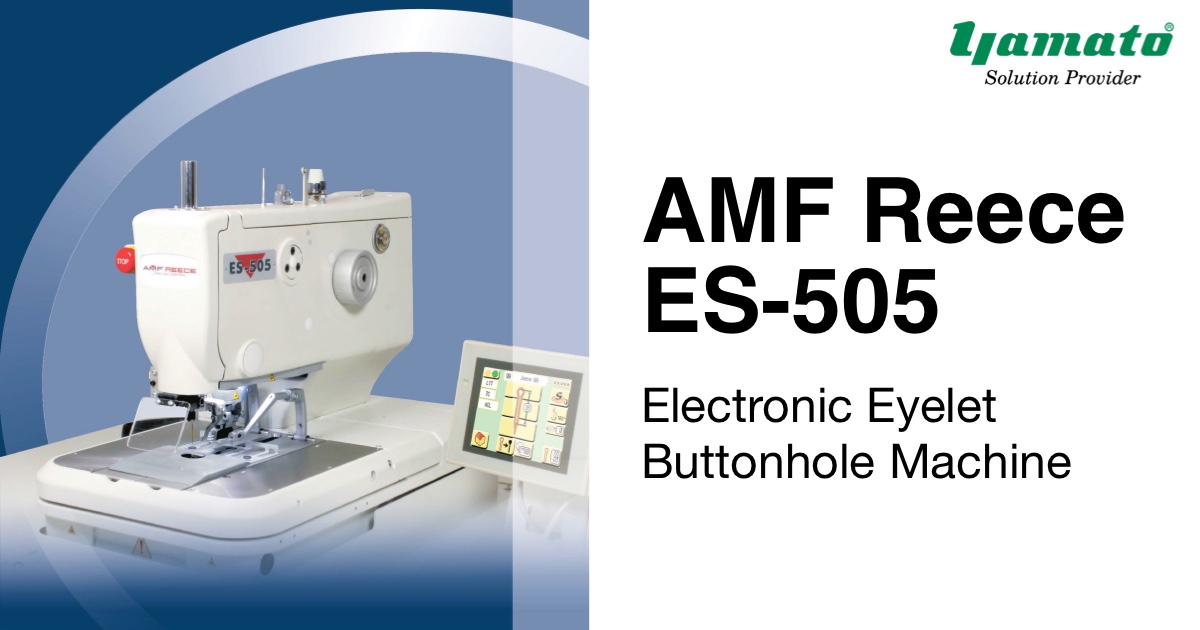 AMF Reece ES-505 :: Electronic Eyelet Buttonhole Machine - AMF Reece ...
