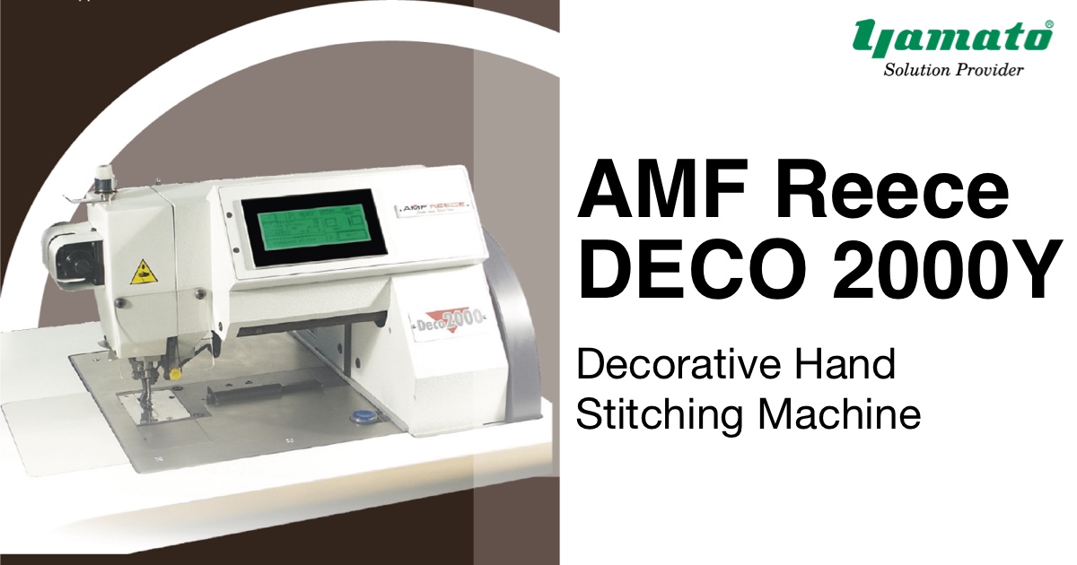 AMF Reece DECO 2000Y :: Decorative Hand Stitching Machine - AMF Reece ...